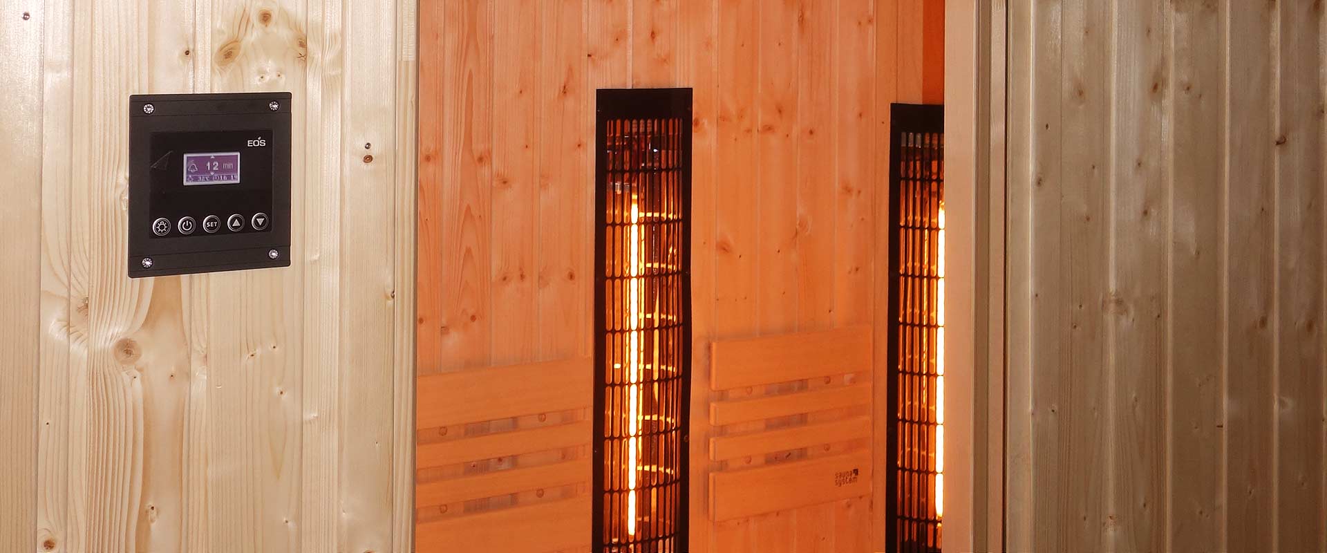 Prosklená infrasauna ISV s léčivými účinky | SaunaSystem