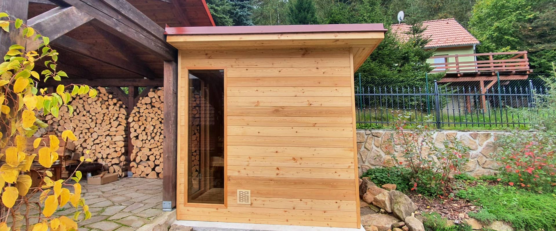 Venkovní sauna Native – odpočinek i na chalupě | SaunaSystem