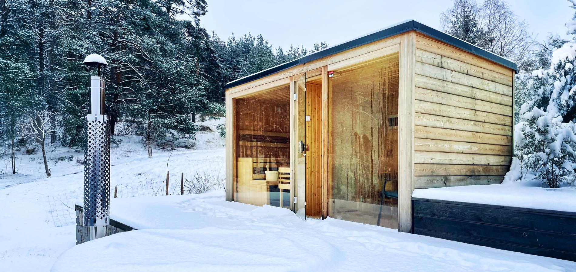 Venkovní sauny s odpočívárnou - ukázky a tipy | SaunaSystem